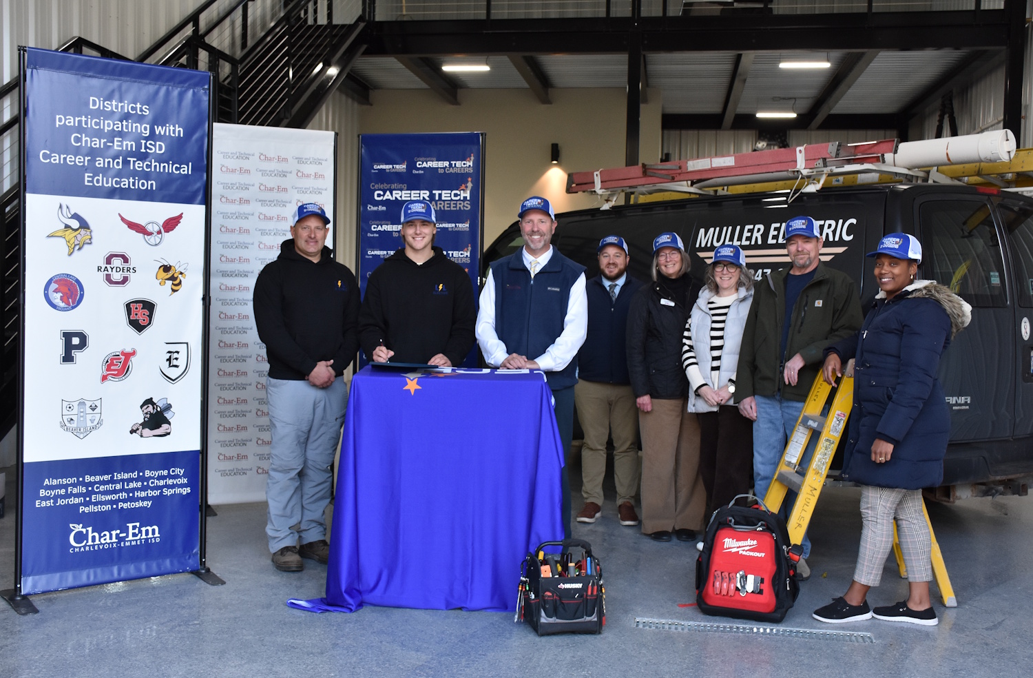 Career Tech to Careers Signing Event: Logan LaHaie, Petoskey High ...